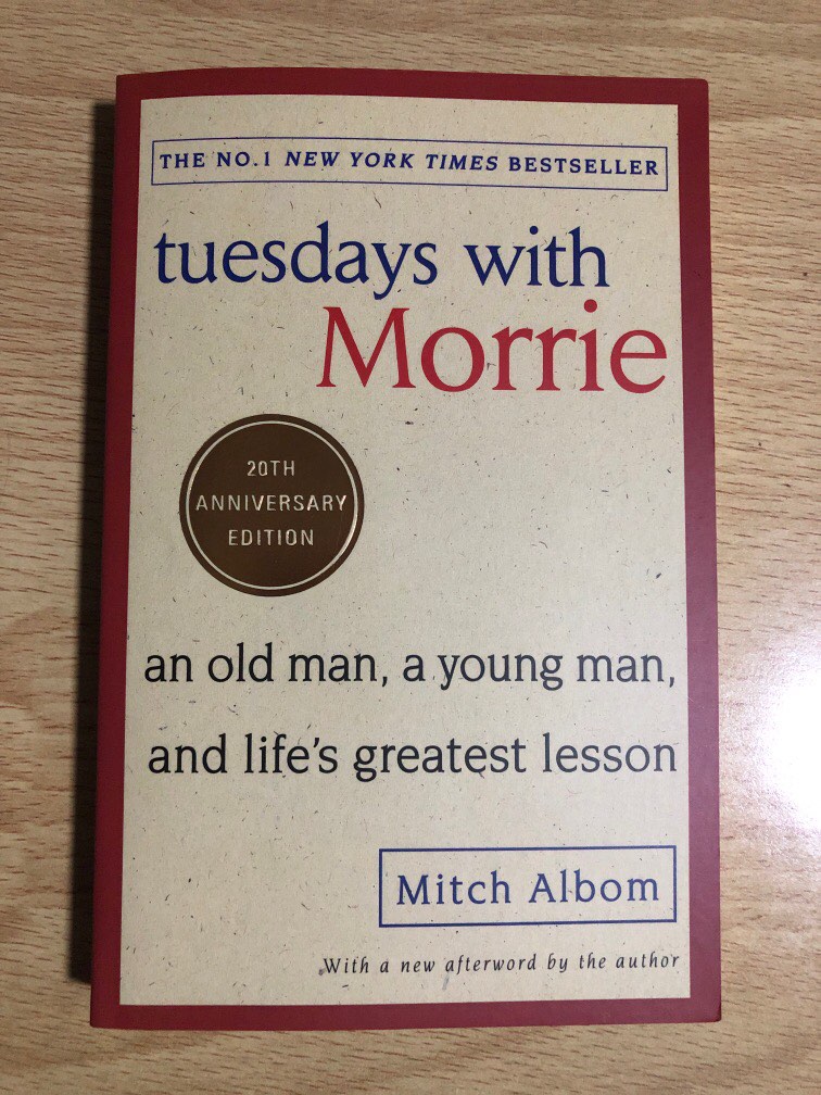 Tuesday with Morrie by Mitch Albom, Hobbies & Toys, Books & Magazines ...