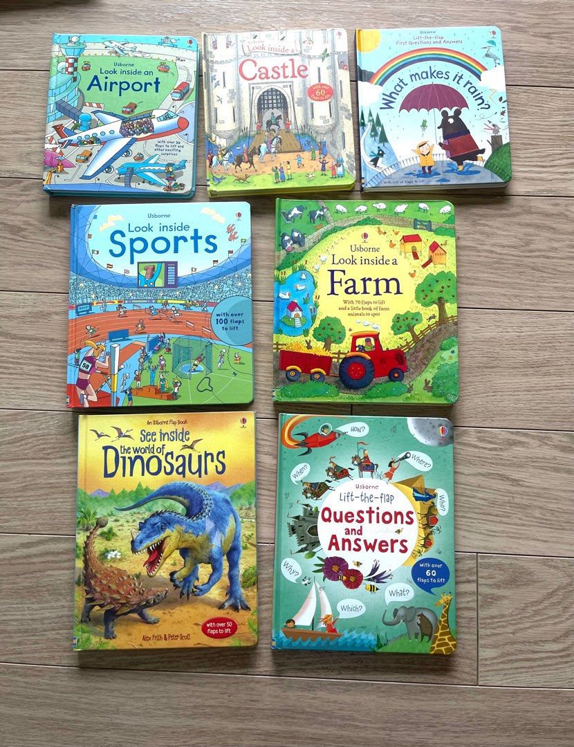 Usborne Look inside / See inside, 興趣及遊戲, 書本 & 文具, 小朋友書 - Carousell