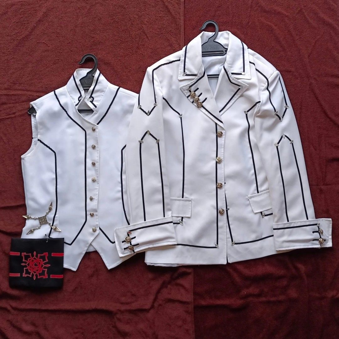 Vampire Knight Cosplay Costume Set, Men's Fashion, Tops & Sets, Sets ...