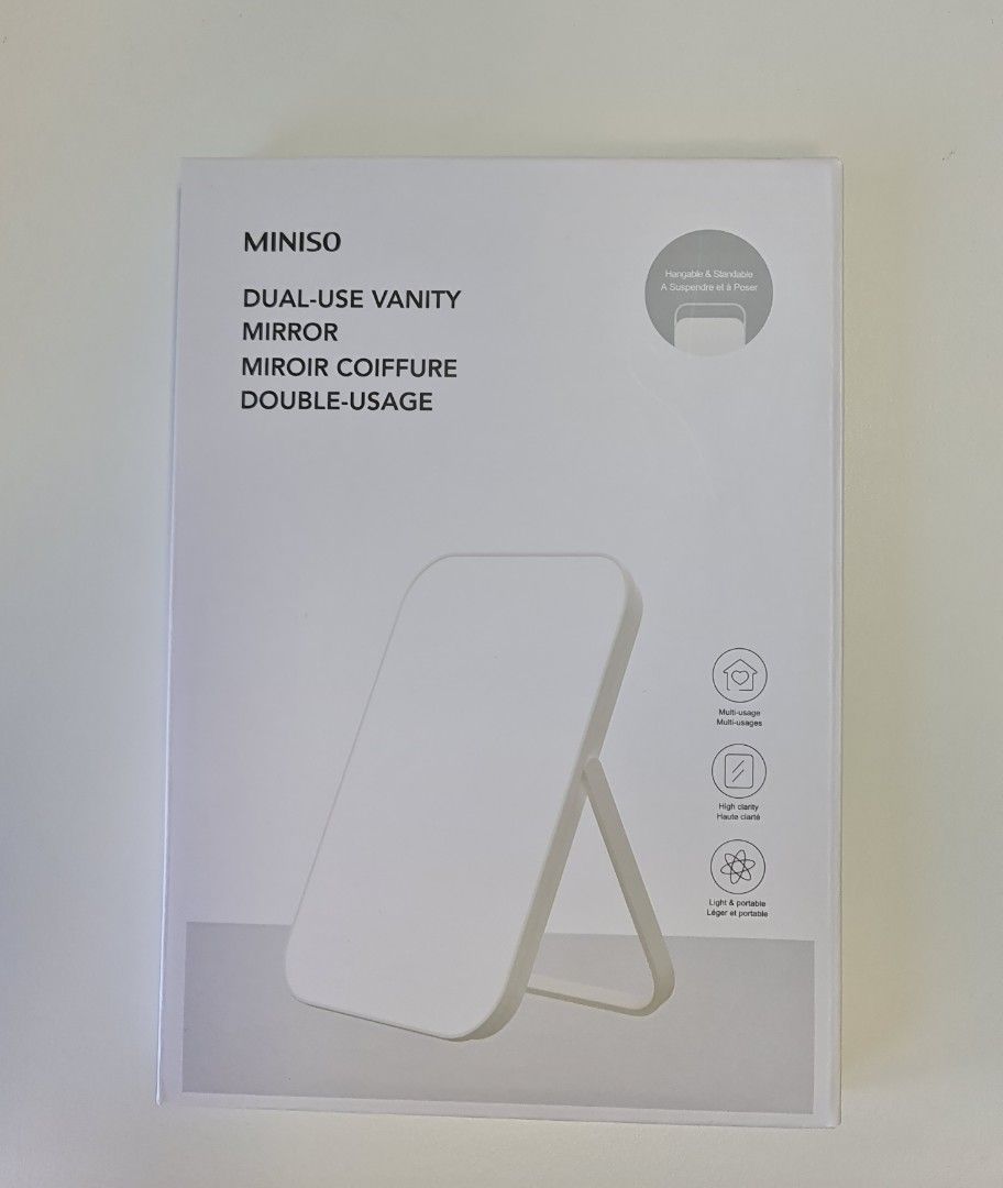 Vanity mirror - Miniso, Furniture & Home Living, Home Decor, Mirrors on ...