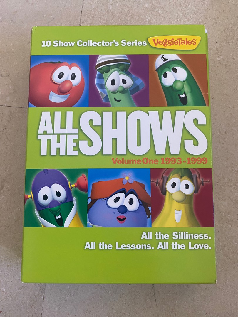 Veggietales All The Shows Volume 1 - DVD Set, Everything Else on Carousell