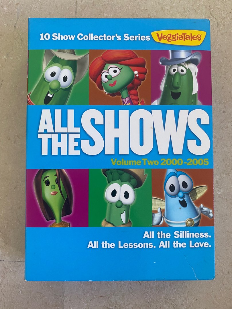 Veggietales All The Shows Volume 2 - DVDs set, Hobbies & Toys, Music ...