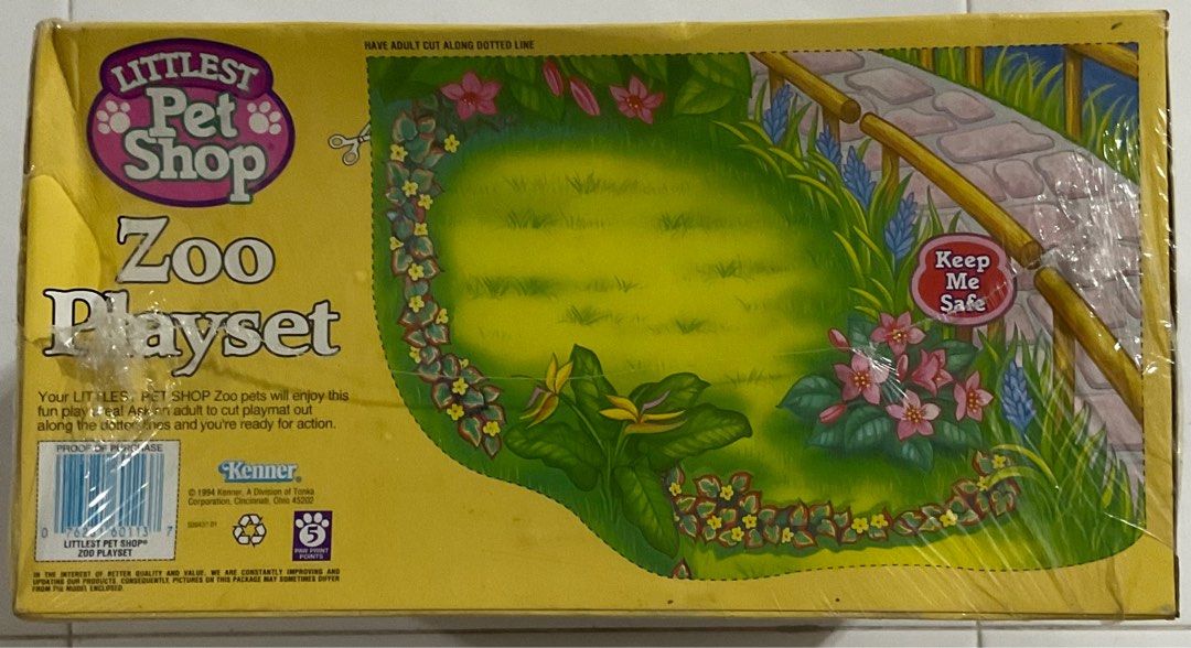 Vintage 1994 littlest Pet Shop Zoo Playset (Kenner), Hobbies & Toys ...
