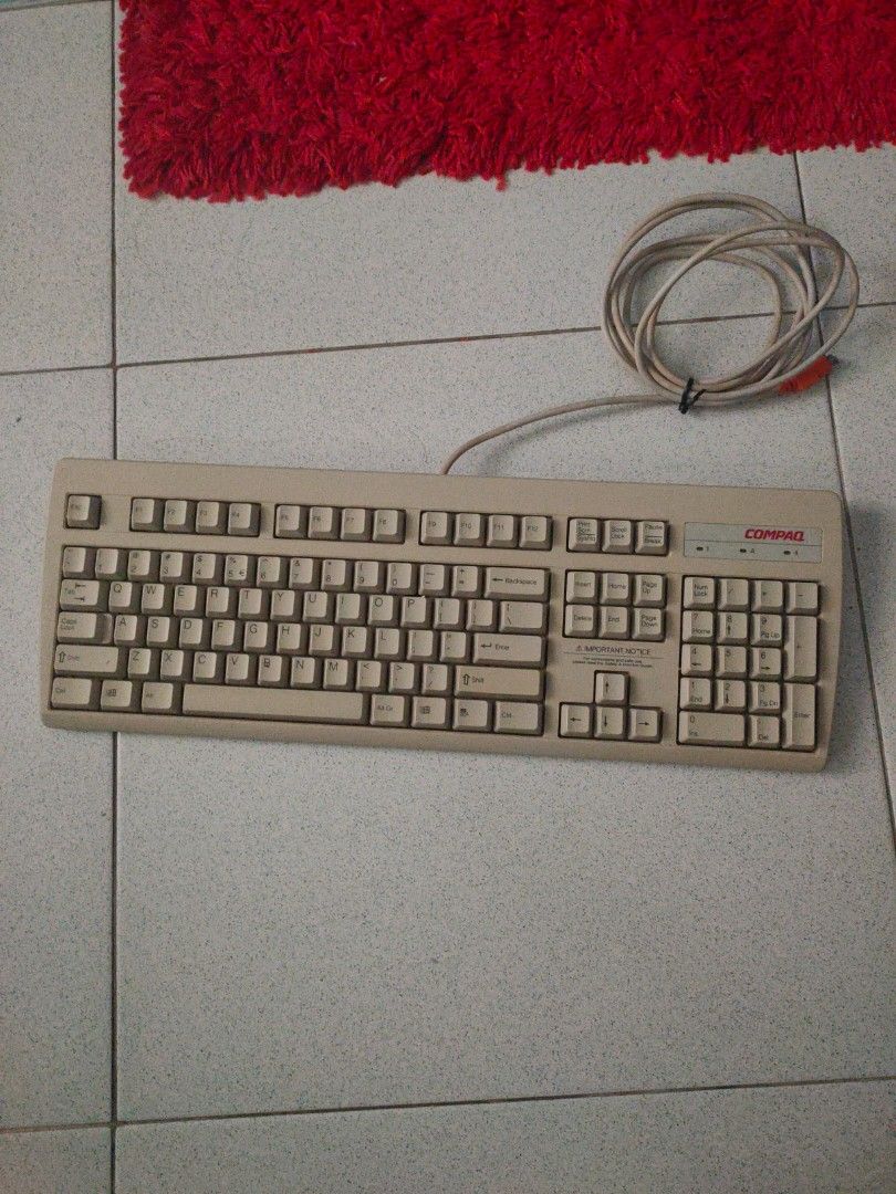Vintage Compaq Keyboard, Computers & Tech, Parts & Accessories ...
