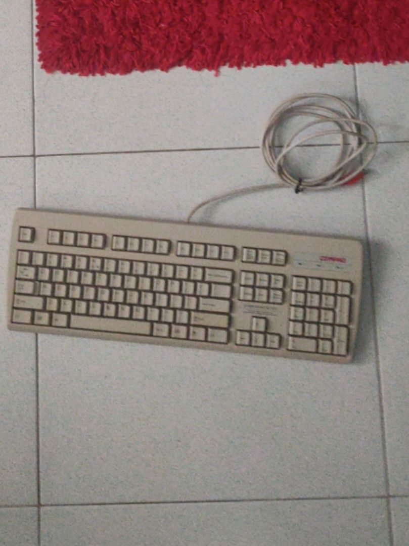 Vintage Compaq Keyboard, Computers & Tech, Parts & Accessories ...