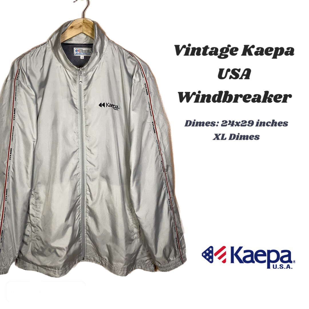 Vintage Kaepa USA Hiking Jacket with Hood, Men's Fashion, Coats, Jackets and Outerwear on Carousell