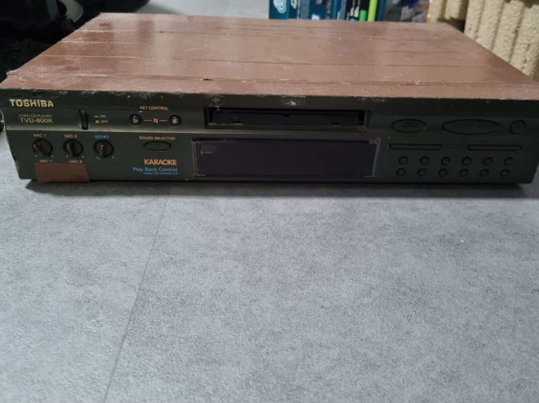 Vintage Toshiba VCD Player, TV & Home Appliances, TV & Entertainment ...