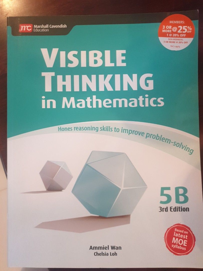 Visible thinking Math 5B, Hobbies & Toys, Books & Magazines, Assessment ...