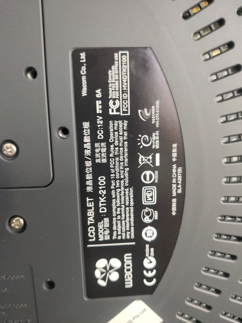 Wacom Cintiq 21UX(DTK-2100) Drawing/LCD Tablet for sale @ $120 each(AAR 1534), Computers & Tech ...