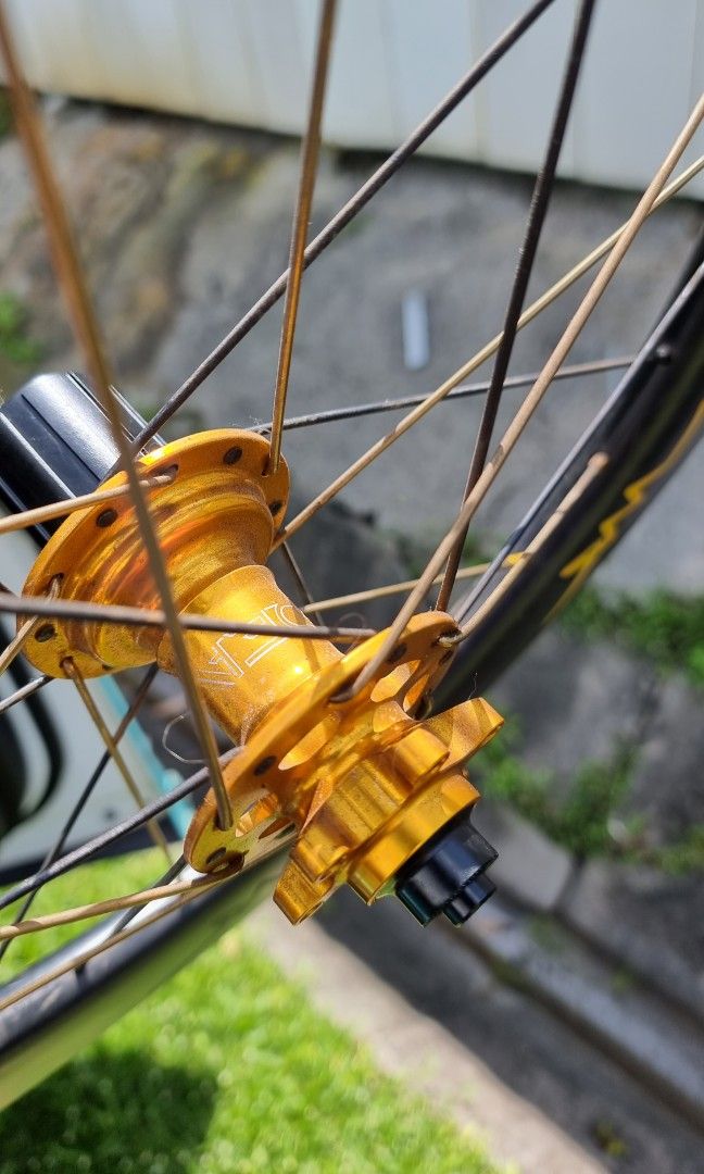 Wheel Angel Birdy Carbon Wheelset, Sports Equipment, Bicycles & Parts ...