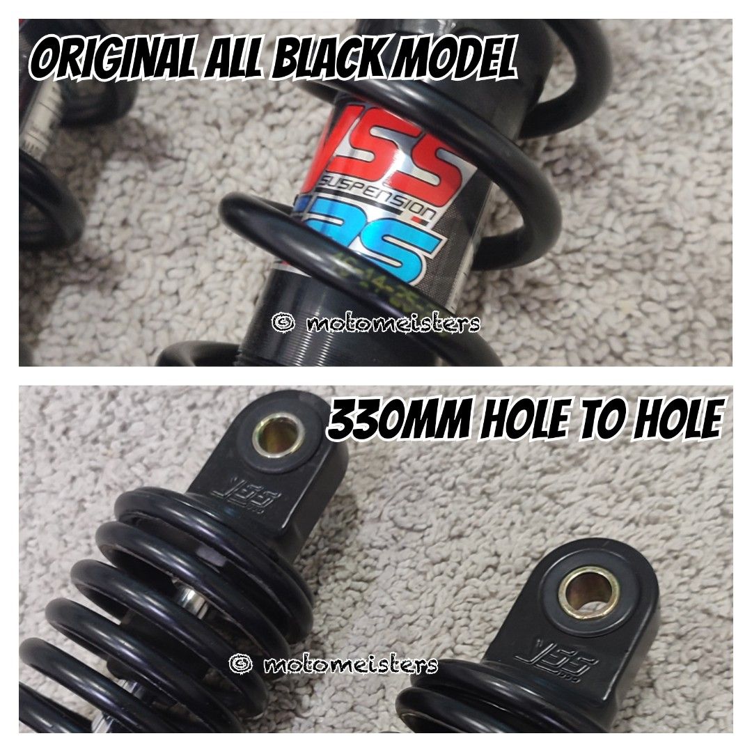 YSS DTG Shock Absorbers for Yamaha NMAX V1, Motorcycles, Motorcycle ...