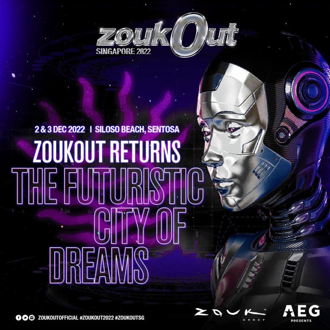 ZOUKOUT DAY 2 TICKET WITH $50 CREDITS, Tickets & Vouchers, Event ...