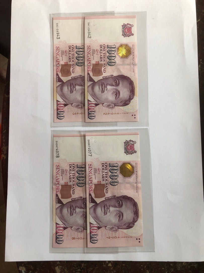 $1000 note, Hobbies & Toys, Memorabilia & Collectibles, Currency on ...