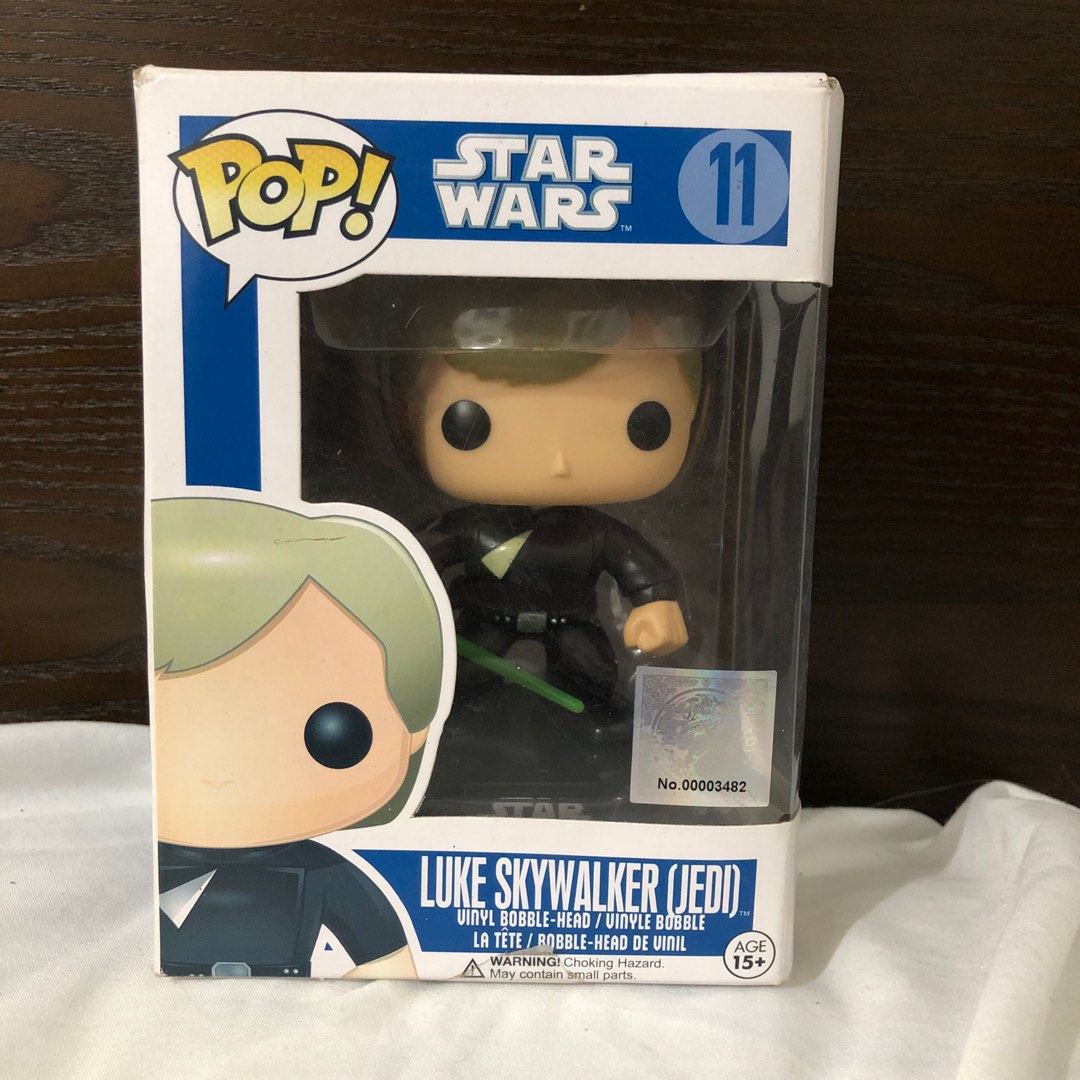 (AUTHENTIC) 11 Luke Skywalker (Jedi) - Star Wars Funko Pop (Vaulted ...