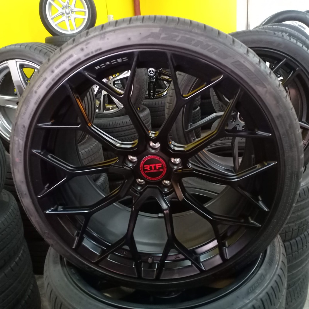 20" RFT Forged Original rims & Falken 510 tyres, Car Accessories, Tyres & Rims on Carousell