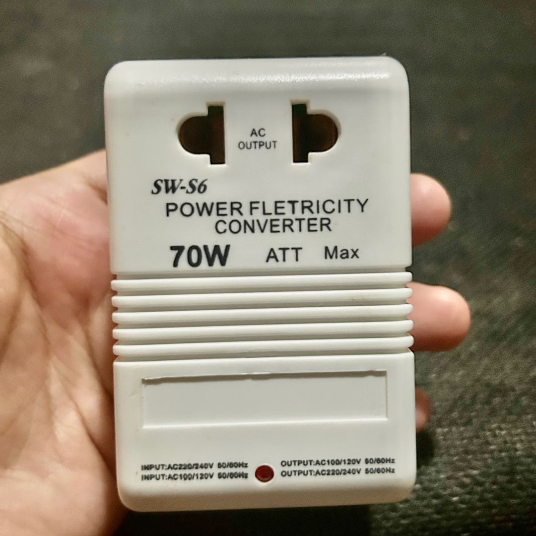 70W Step-Up&Down Voltage Converter Transformer, TV & Home Appliances ...