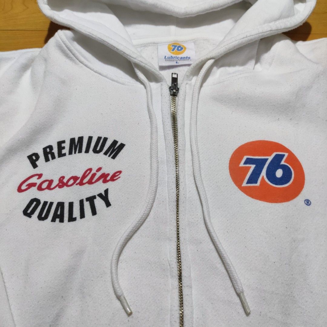 76 Gas Station Jacket/ Hoodie, Men's Fashion, Coats, Jackets and ...