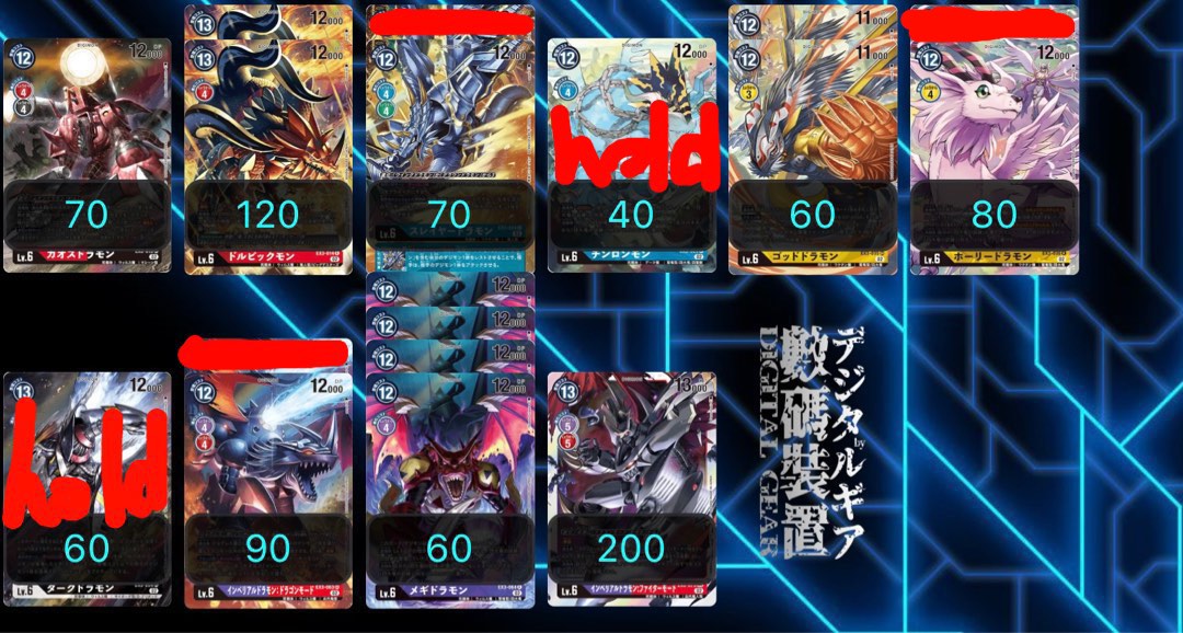 整合 數碼暴龍卡 DTCG 異畫 異圖 SEC, 興趣及遊戲, 玩具 & 遊戲類 - Carousell