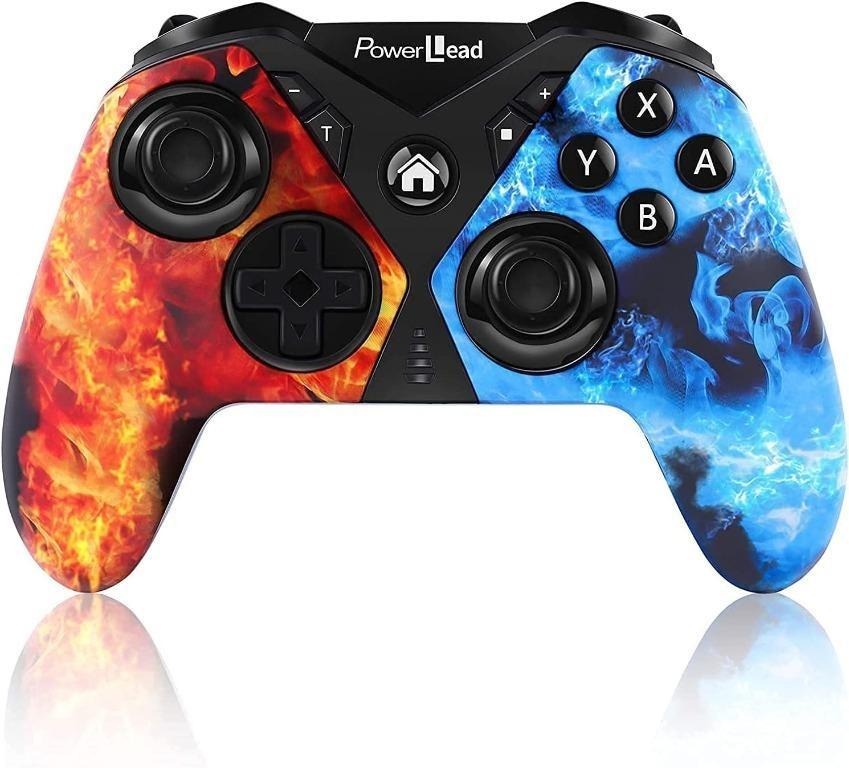 ⭐ [B568] ⭐ PowerLead Wireless Game Controllers for Switch, with six ...