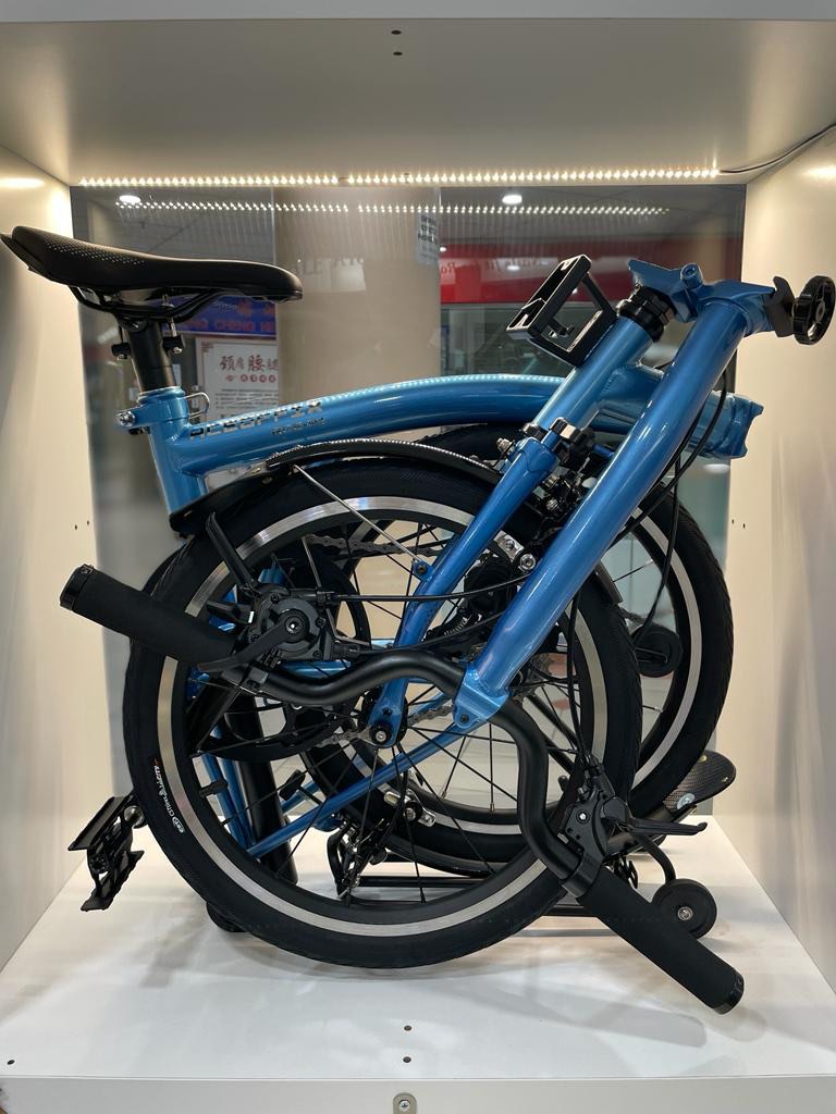 Aceoffix P1 Coral Blue 5 Speed Trifold Bike, Sports Equipment, Bicycles ...