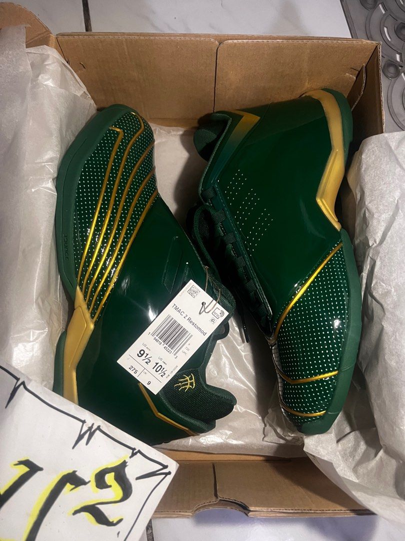 Adidas T-Mac 2 Restomod SVSM, Men's Fashion, Footwear, Sneakers on Carousell