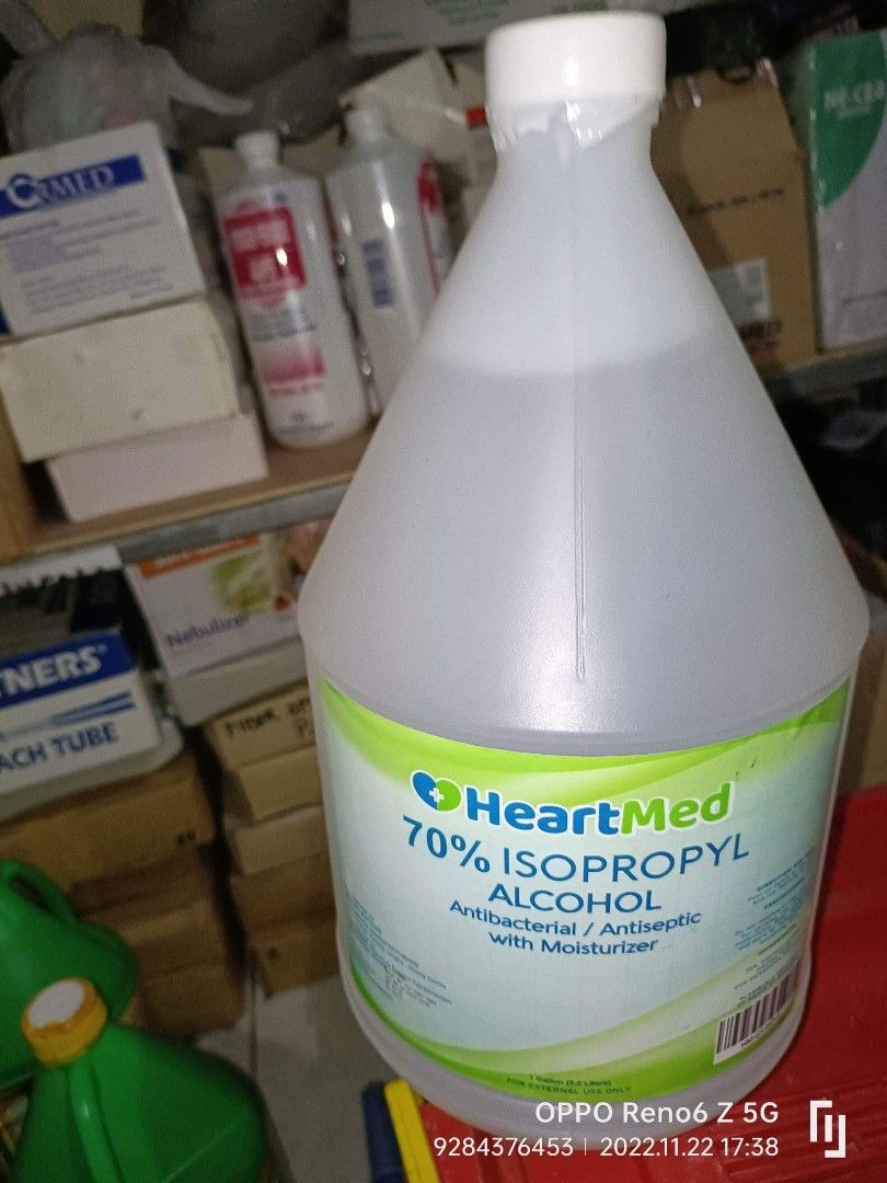 Alcohol gallon, Health & Nutrition, Assistive & Rehabilatory Aids ...
