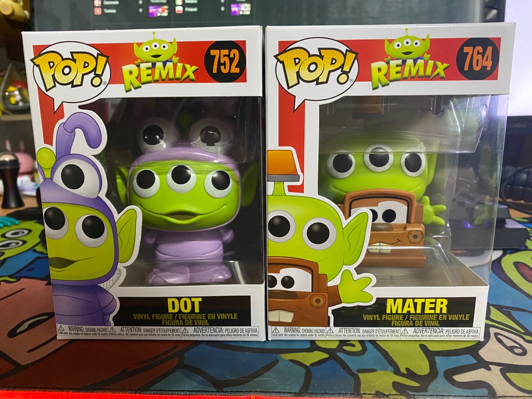 Alien Remix Dot and Mater Funko Pop! - Disney Pixar - Toy Story ...