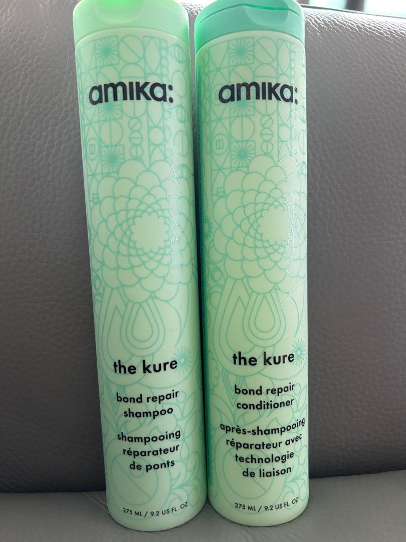 Amika the Kure shampoo set, 美容＆化妝品, 健康及美容 - 頭髮護理 - Carousell