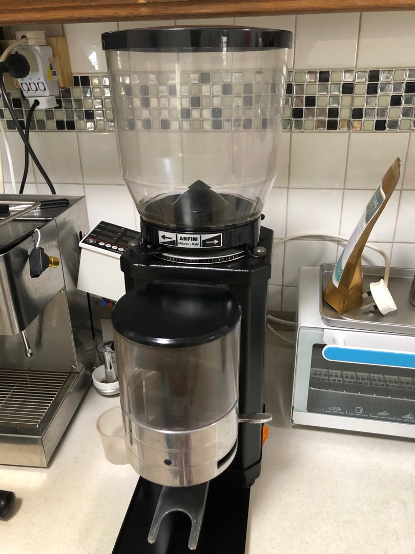 Anfim caimano 64mm coffee grinder, TV & Home Appliances, Kitchen ...