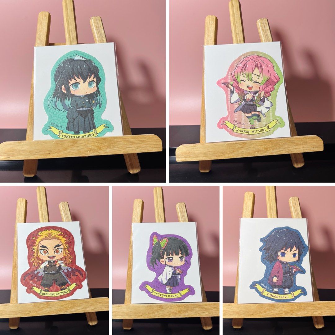 Aniplex Demon Slayer Kimetsu no Yaiba Collectable Sticker Paper ...
