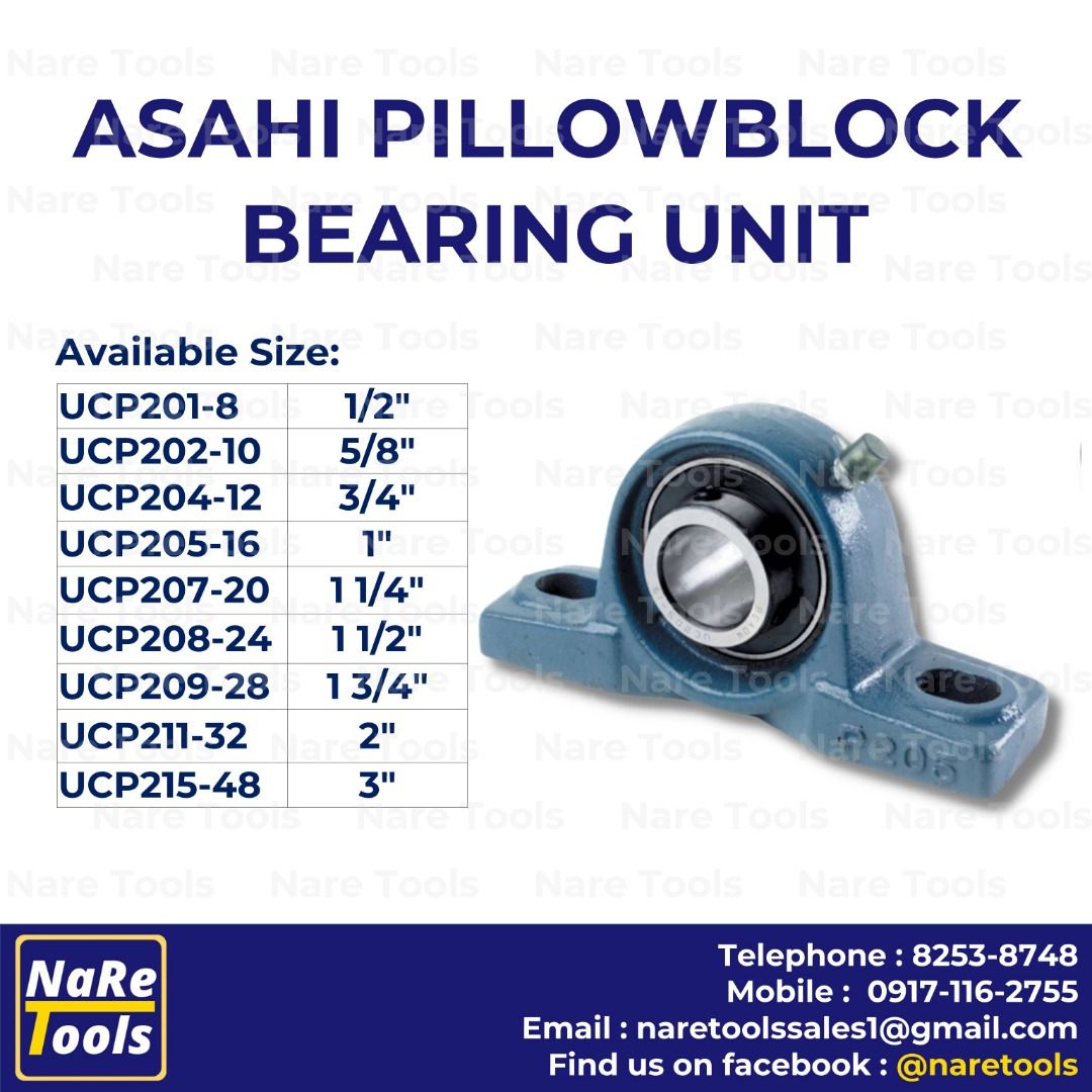 Asahi Bearing Units, Commercial & Industrial, Construction & Building ...