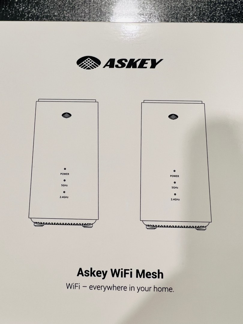 Askey Wi-Fi mesh 2 units, TV & Home Appliances, Other Home Appliances ...