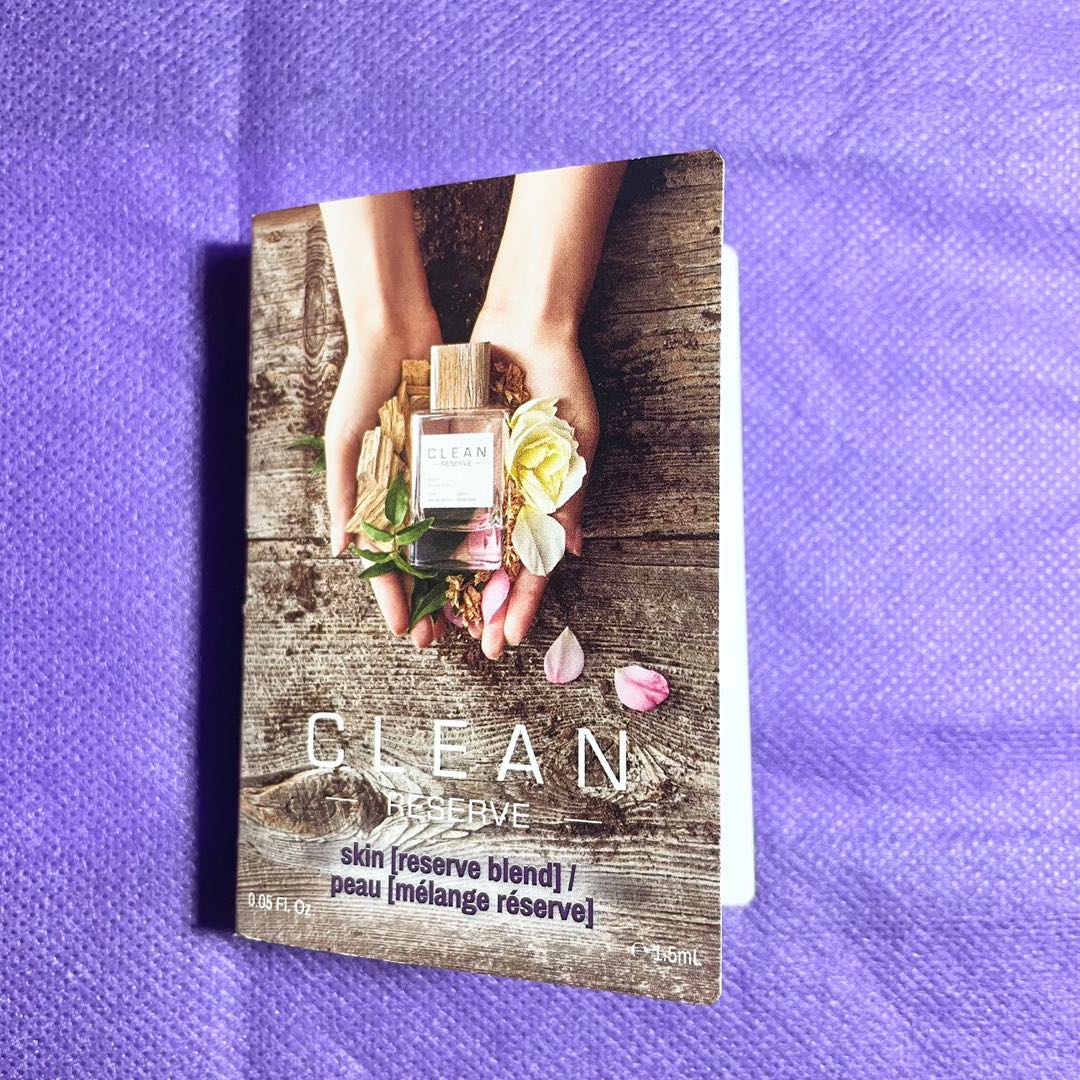 AUTHENTIC Clean reserve skin reserve blend eau de parfum perfume vial ...