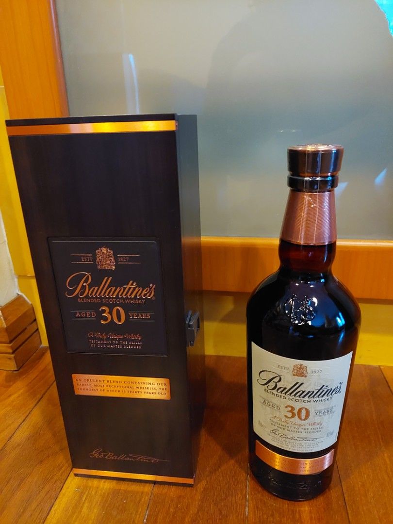 Ballantine's 30 years old New, Food & Drinks, Alcoholic Beverages on ...