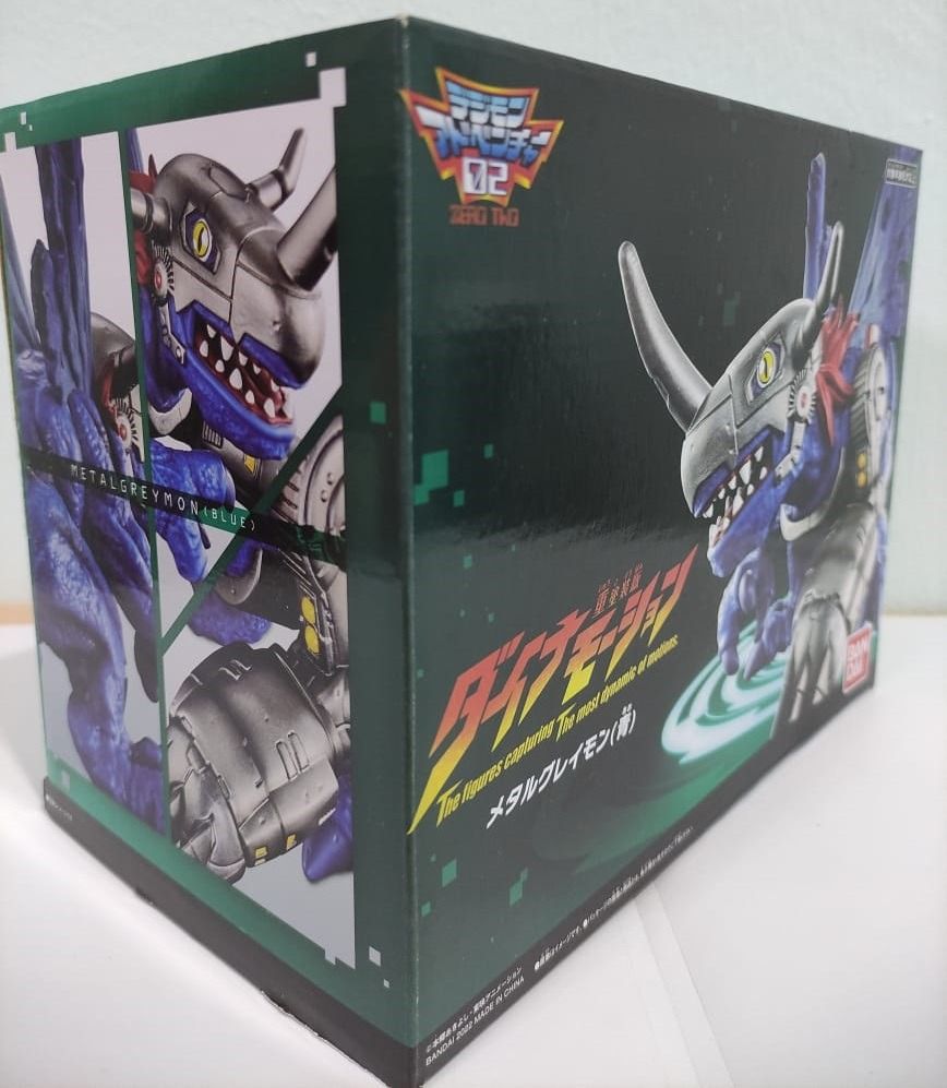 Bandai Digimon Adventure 02 Dynamotion MetalGreymon (Heavy Painting ...