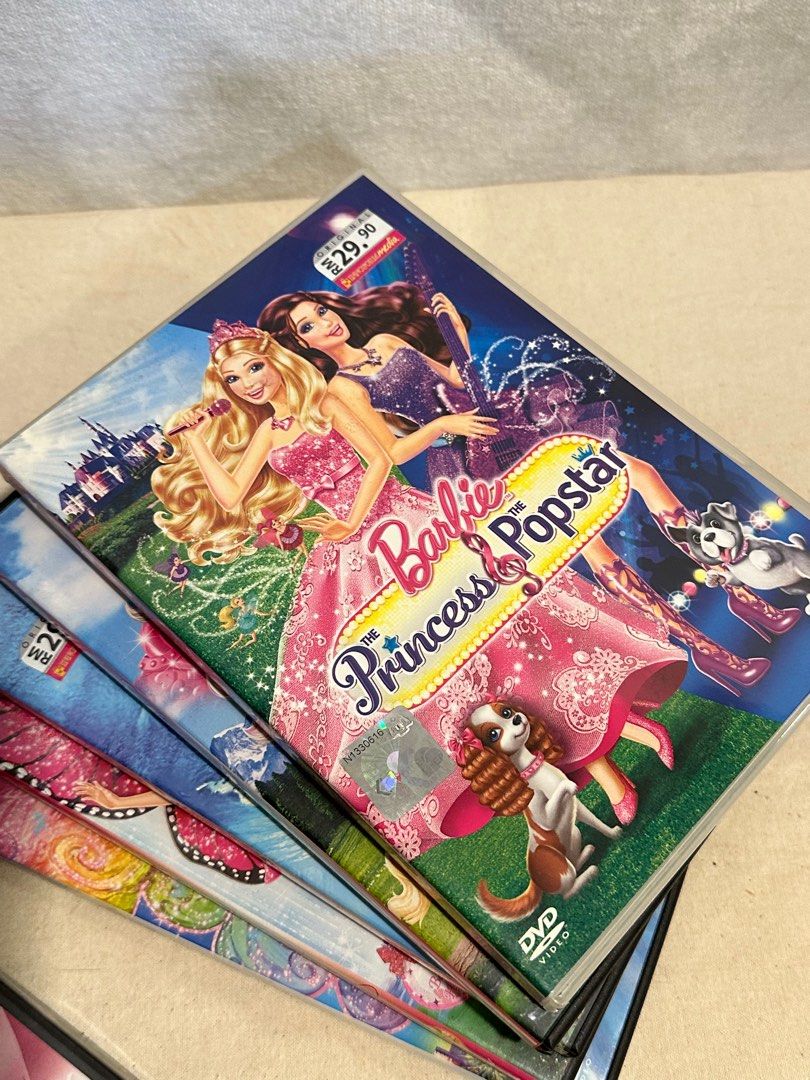 Barbie Original DVDs (8 different variations available), Hobbies & Toys ...