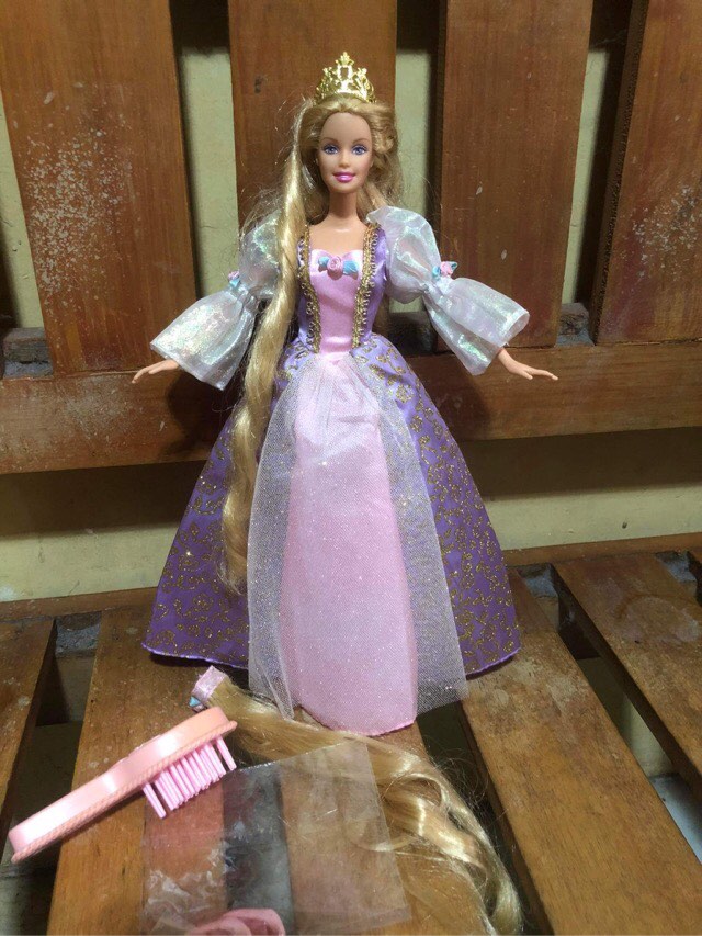 Barbie Rapunzel, Hobbies & Toys, Toys & Games on Carousell