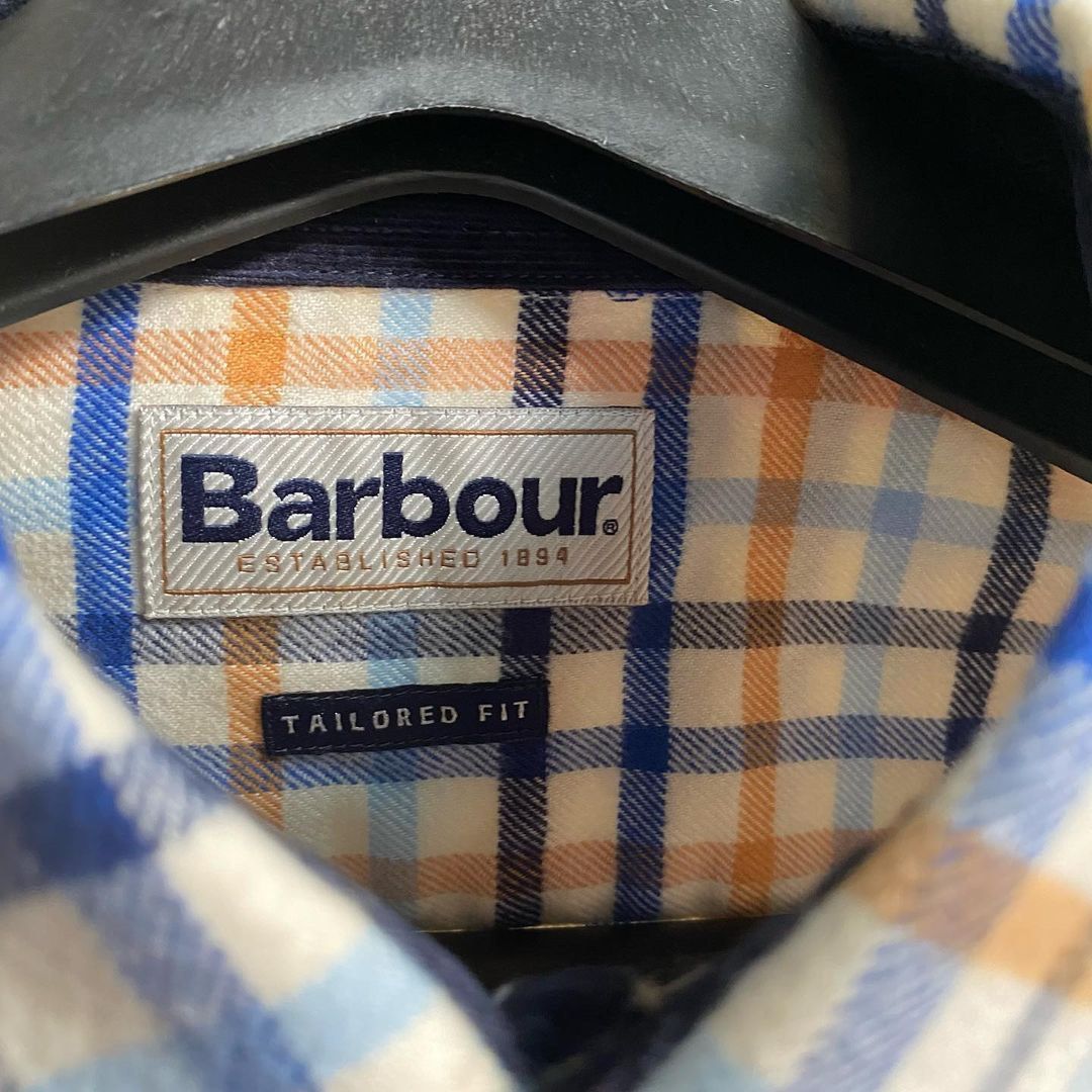 Barbour Tattersall Plaid Flannel Long Sleeve, Men's Fashion, Tops ...