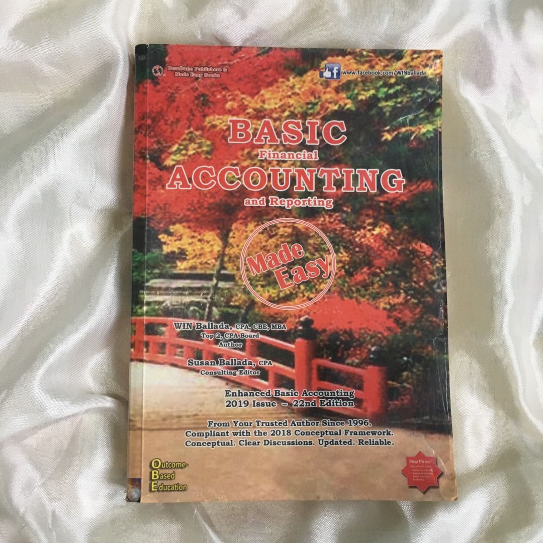 Basic Accounting Book by Win Ballada, Hobbies & Toys, Books & Magazines, Textbooks on Carousell