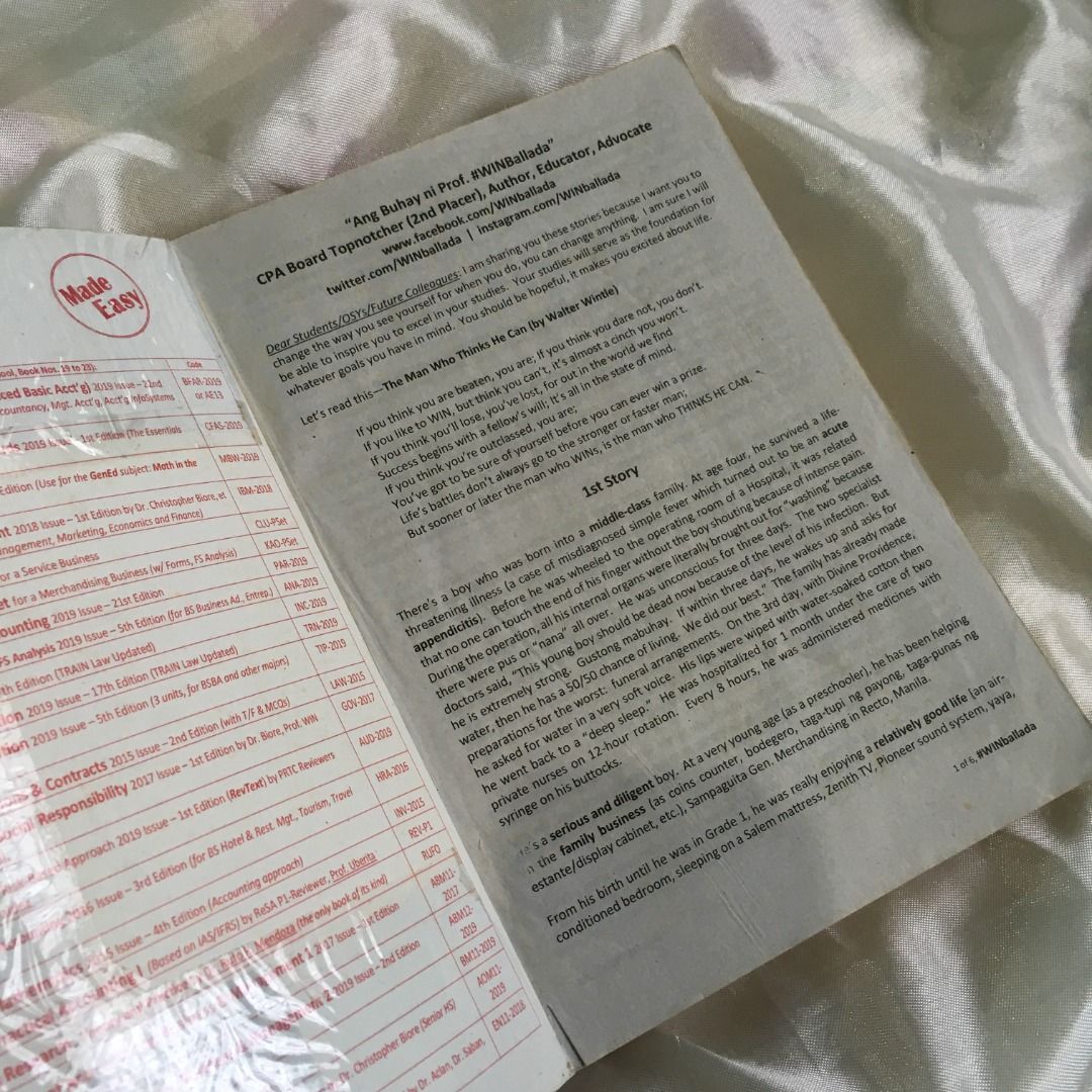 Basic Accounting Book by Win Ballada, Hobbies & Toys, Books & Magazines ...