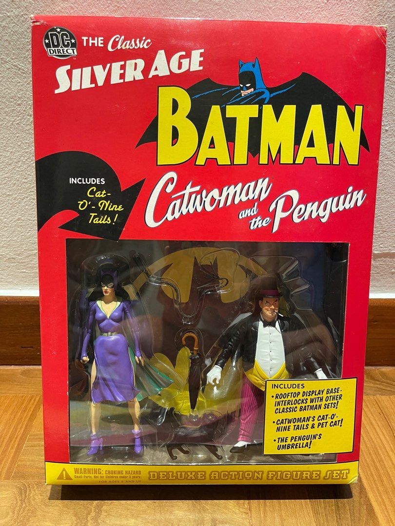 Batman Silver Age Action Figures Set (14 figures), Hobbies & Toys ...