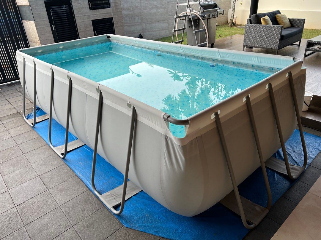 Bestway Swimming Pool 4m x 2m x 1m, Sports Equipment, Other Sports ...
