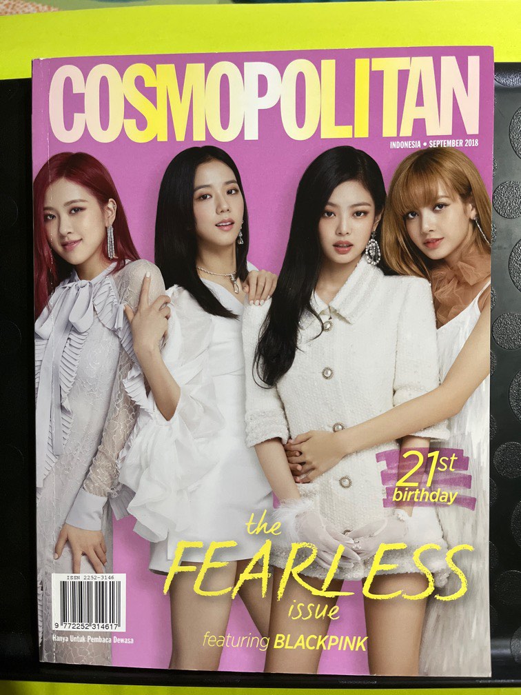 Blackpink Cosmopolitan Indonesia Magazine Majalah, K-Wave di Carousell