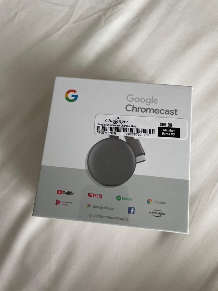BNIB google chrome cast, TV & Home Appliances, TV & Entertainment ...