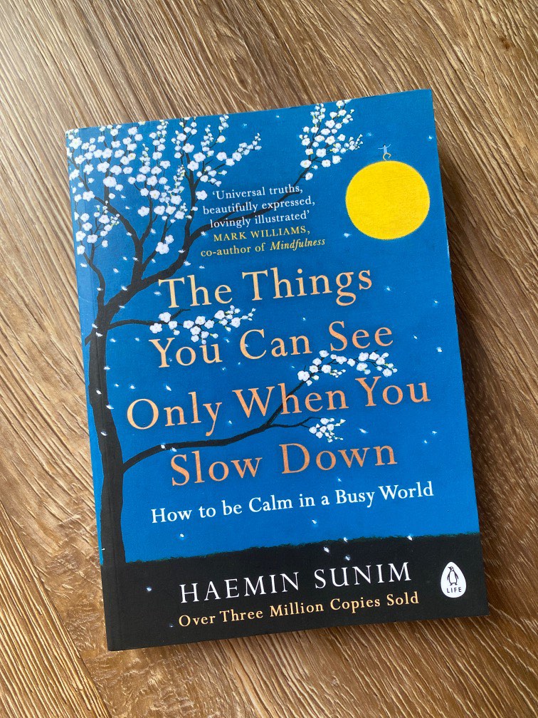 Book - Haenim Sunim - The things you can see only when you slow down ...