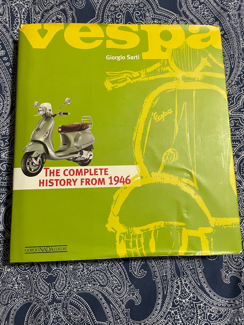 Book on Vespa for models 1946 onwards., Motorcycles, Motorcycle ...