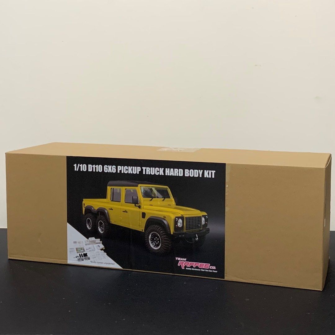 Boom Racing BRX02 6x6 with D110 Hardbody RC Crawler Kit, Hobbies & Toys ...