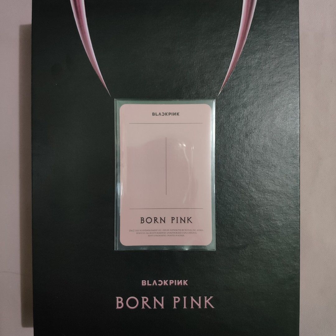 BlackPink Born Pink Jennie Photo Card, Hobbies & Toys, Memorabilia ...