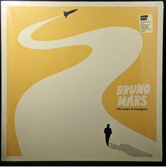 Bruno Mars - Doo Wops & Hooligans (orange vinyl), Hobbies & Toys, Music ...