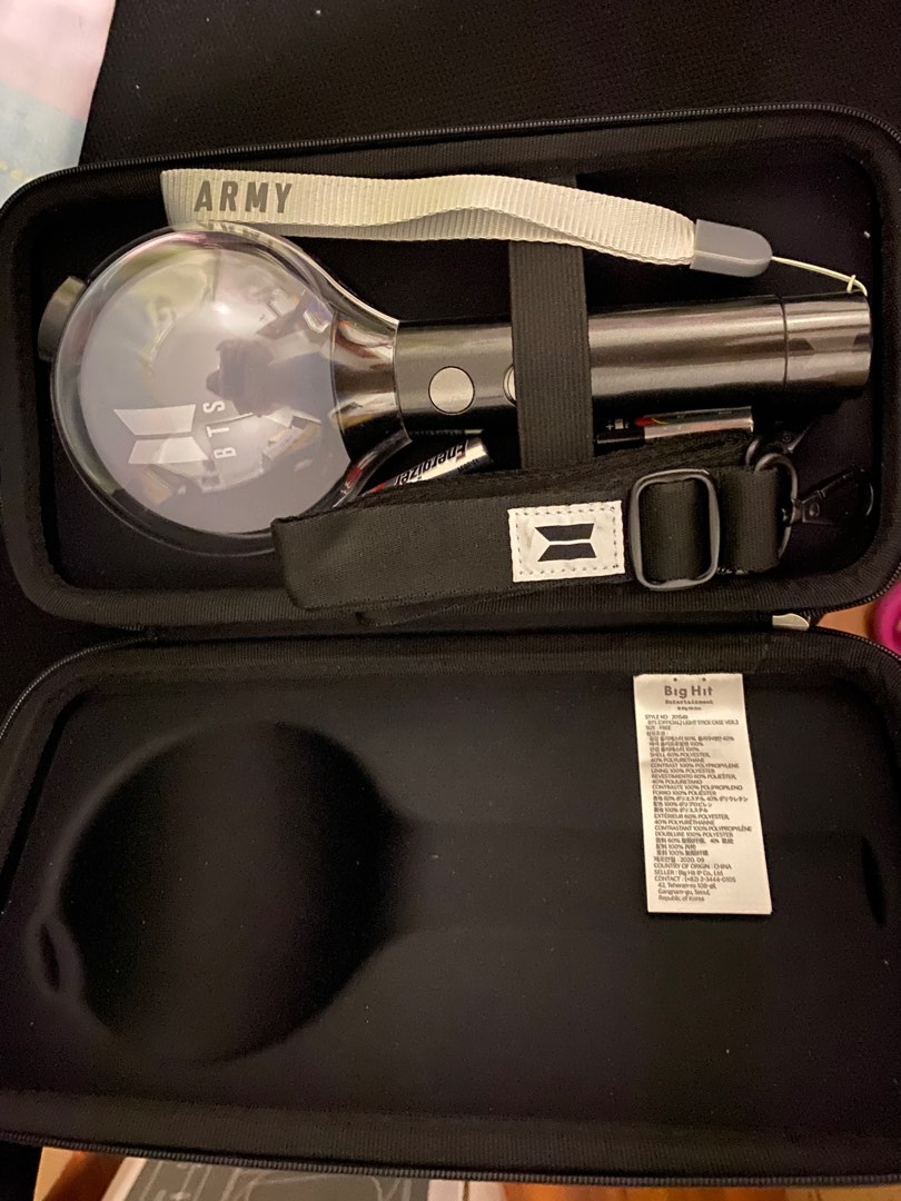 Bts official lightstick case v2, Hobbies & Toys, Memorabilia ...